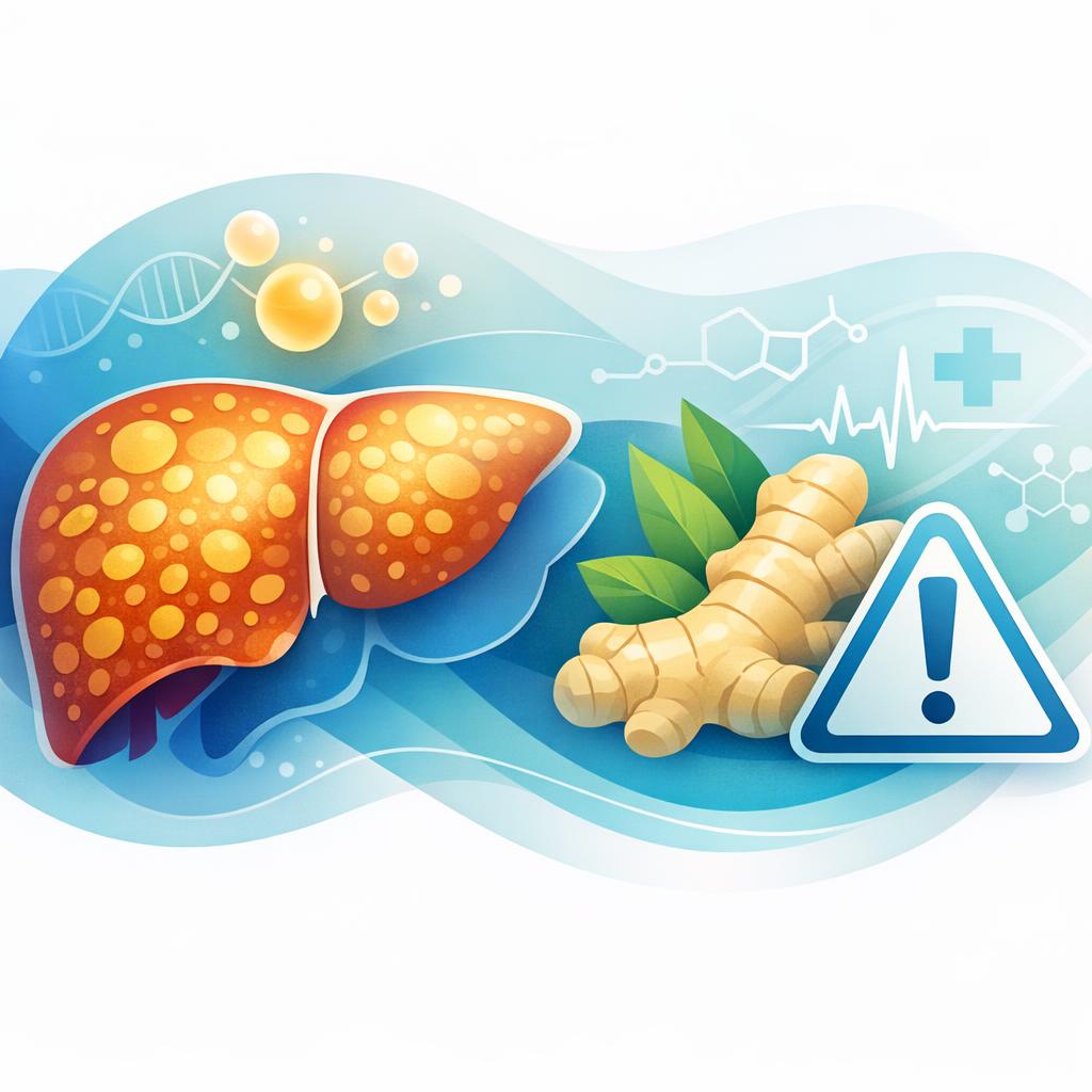 Based on NIH | Ginger and Fatty Liver: Safety, Benefits, and Cautions
