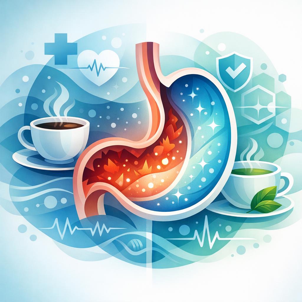 Basado en PubMed | ¿Café y gastritis? ¿Es seguro o conviene evitarlo?