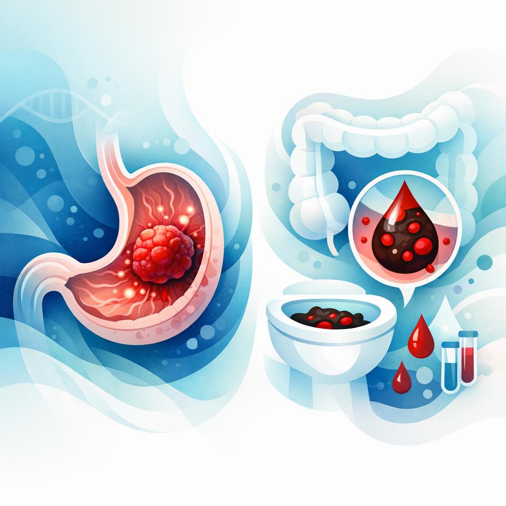 Blood in stool and stomach cancer: symptoms, causes, care